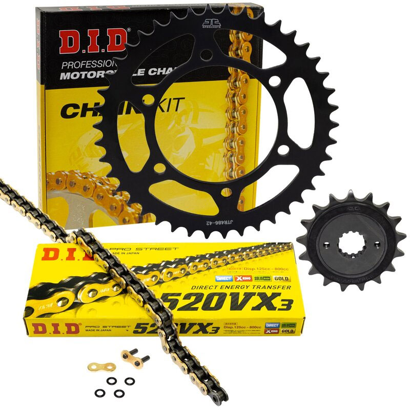 Cadenas y Piñones para moto D.I.D - Moto Sport Tire llantas para moto ...